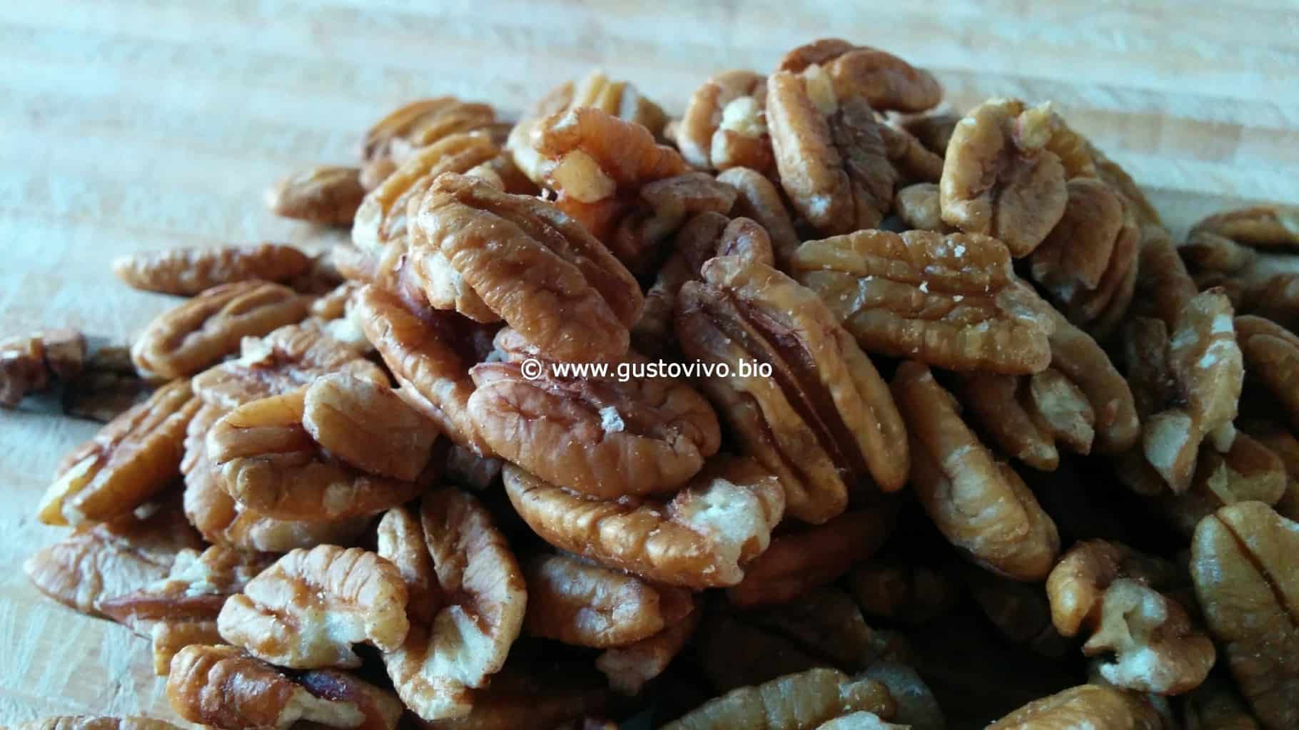 Noci Pecan selvatiche sgusciate metà bio crude - Gusto Vivo
